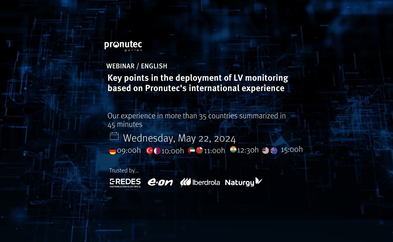 Key points in the deployment of LV monitoring based on Pronutec’s ...
